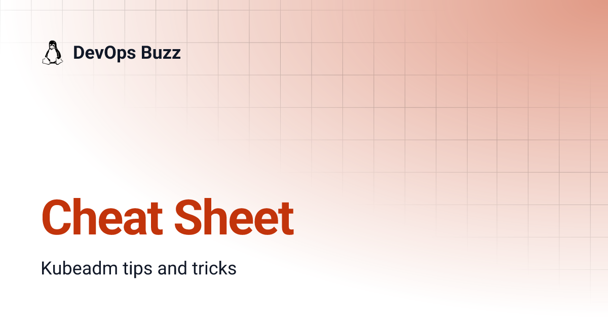Cheat Sheet | DevOps Buzz